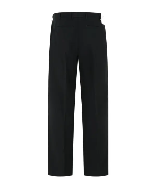 PT TORINO Quindici Pleated Trousers - Black