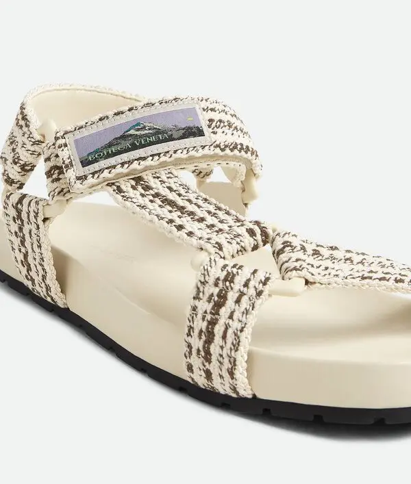 Bottega Veneta Trip Sandals - Sea Salt/mole