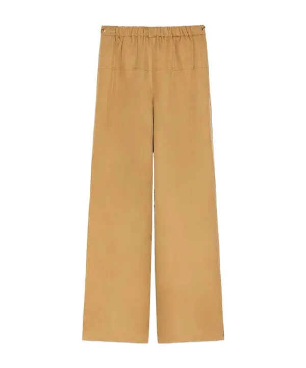 Max Mara Onore Wide-leg Pants - Caramel Color