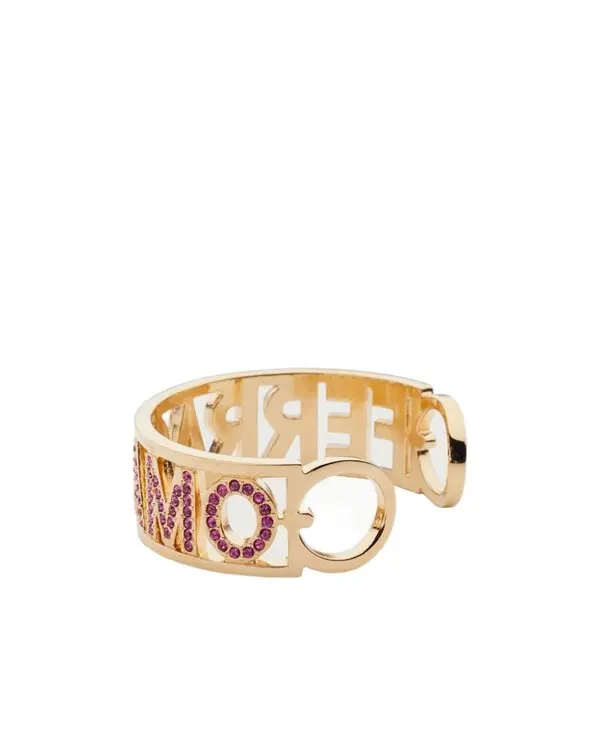 FERRAGAMO Logo Cuff Bracelet