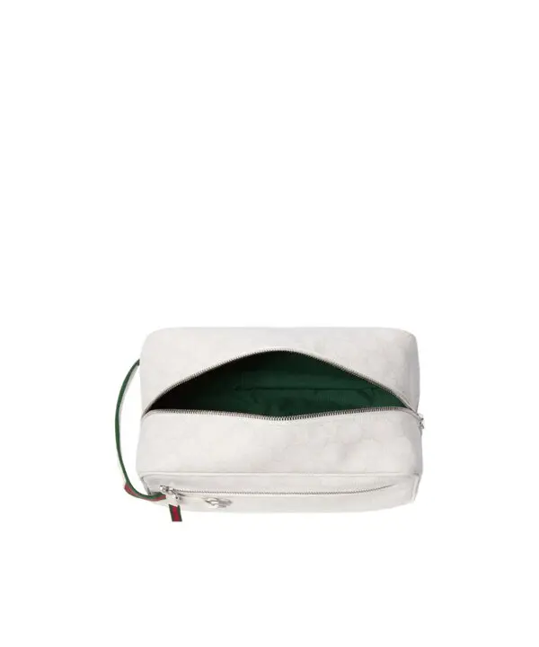 Gucci Medium Gg Toiletry Case - White