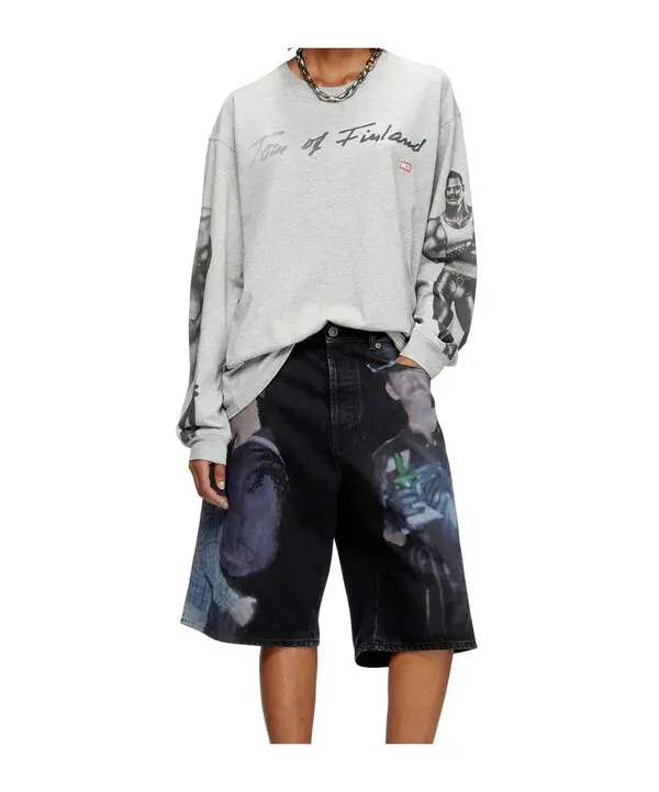 DIESEL® X Tom Of Finland Foundation Box Sweatshirt