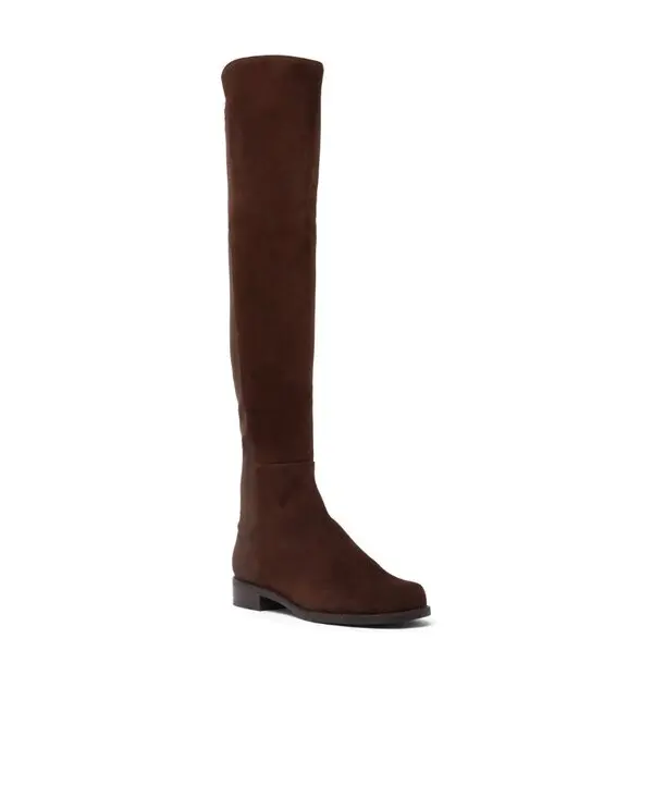 STUART WEITZMAN Knee-high Round Toe Boots - Brown