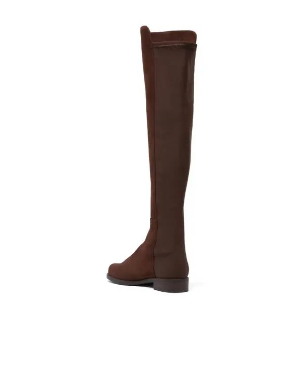 STUART WEITZMAN Knee-high Round Toe Boots - Brown