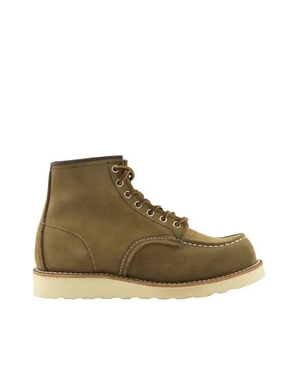 Red Wing Lace Up Ankle Boots - Green