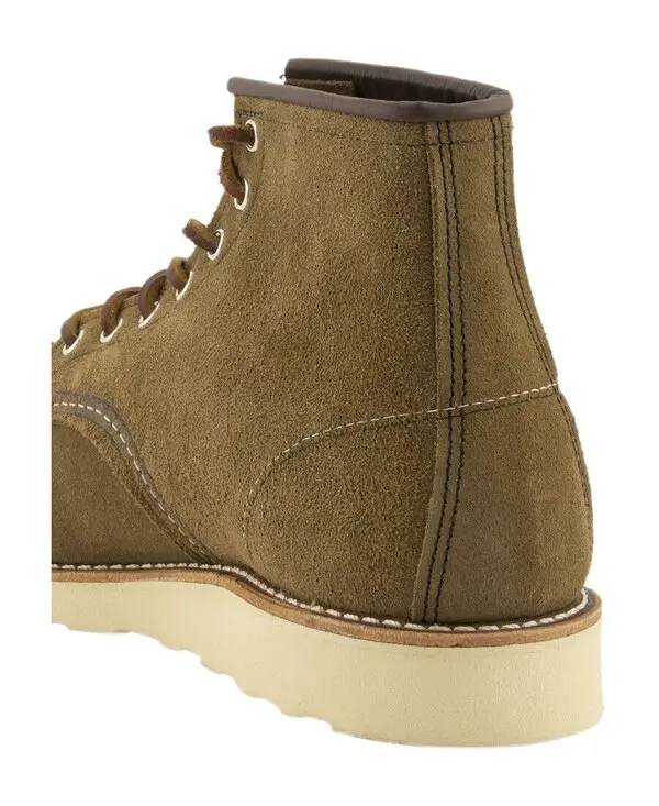 Red Wing Lace Up Ankle Boots - Green