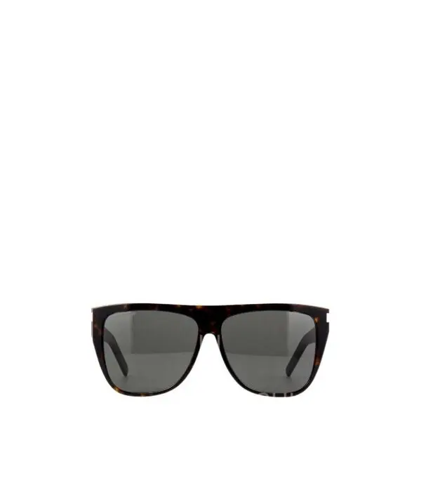 Saint Laurent Logo Sunglasses - Black