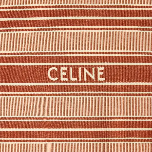 Celine Striped Tweed Robe