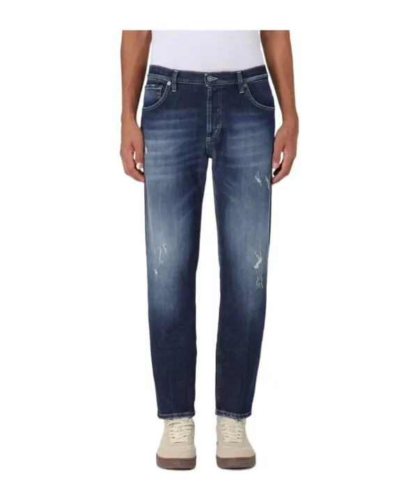 DONDUP Five-pocket Denim Trousers - Blue