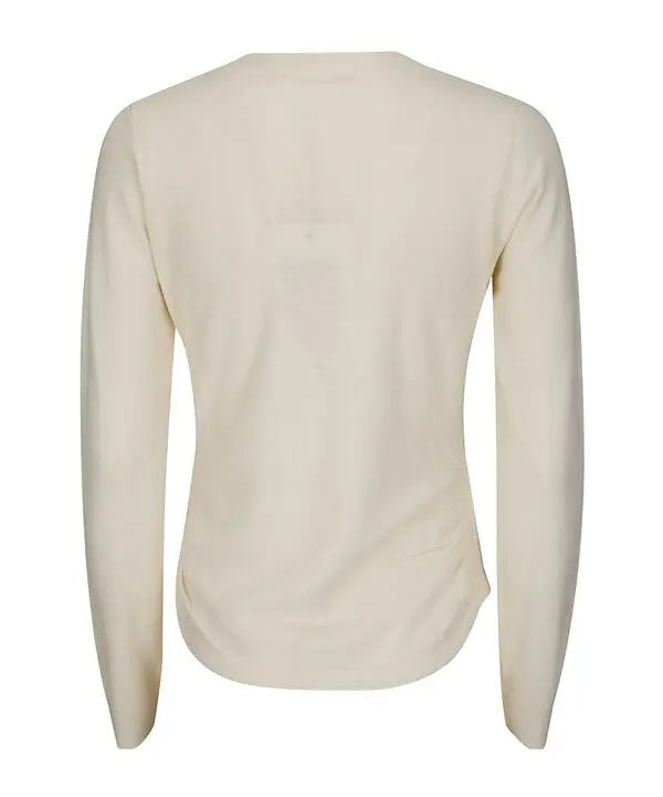 Baum Und Pferdgarten Caitlin Fine Knit Crew Neck Top - Nude