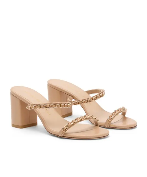 STUART WEITZMAN Soluxe Crystal Slide 75