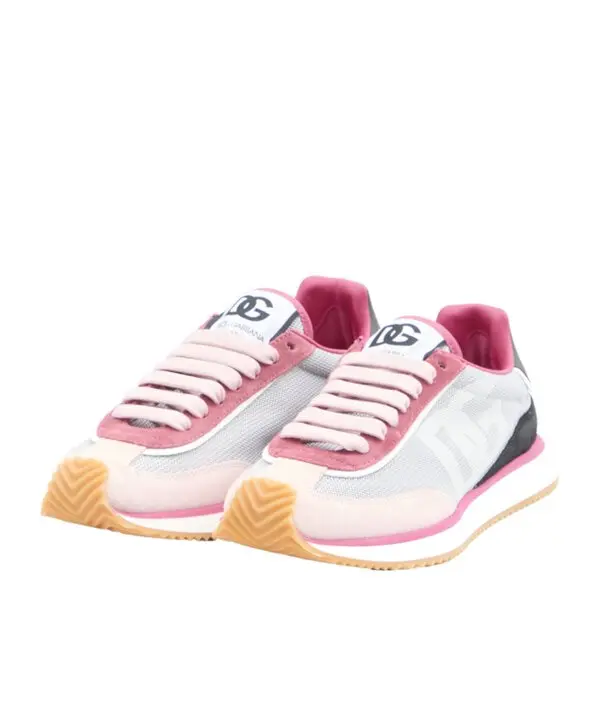 Dolce & Gabbana Dg Aria Logo Patch Lace-up Sneakers