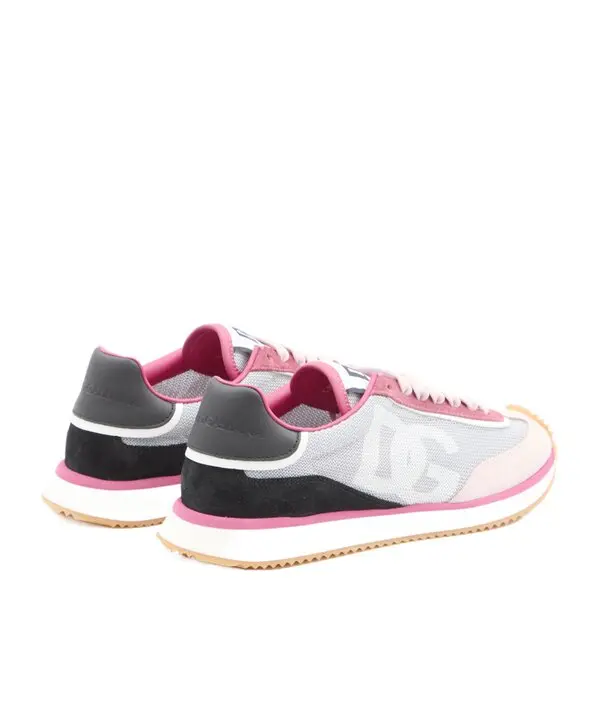 Dolce & Gabbana Dg Aria Logo Patch Lace-up Sneakers