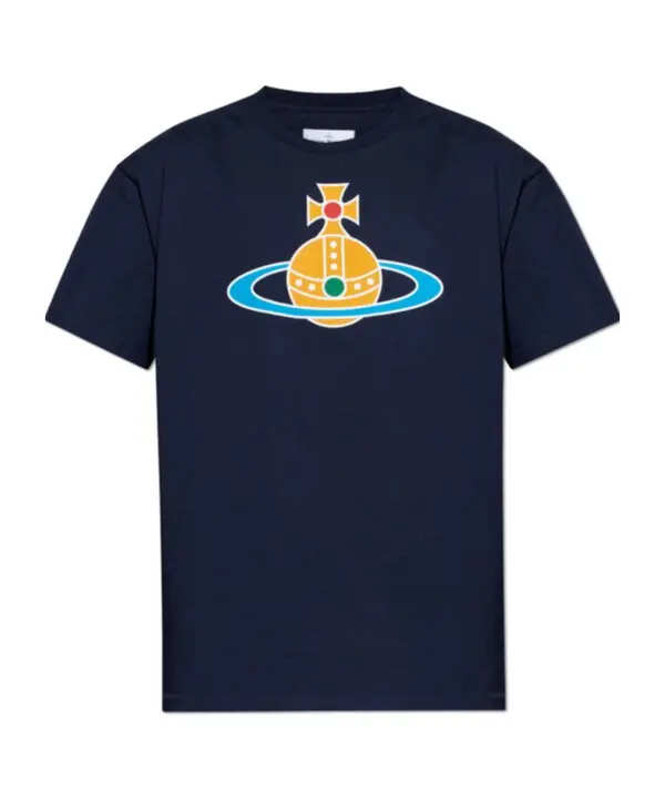 VIVIENNE WESTWOOD Logo Print Crewneck T-shirt