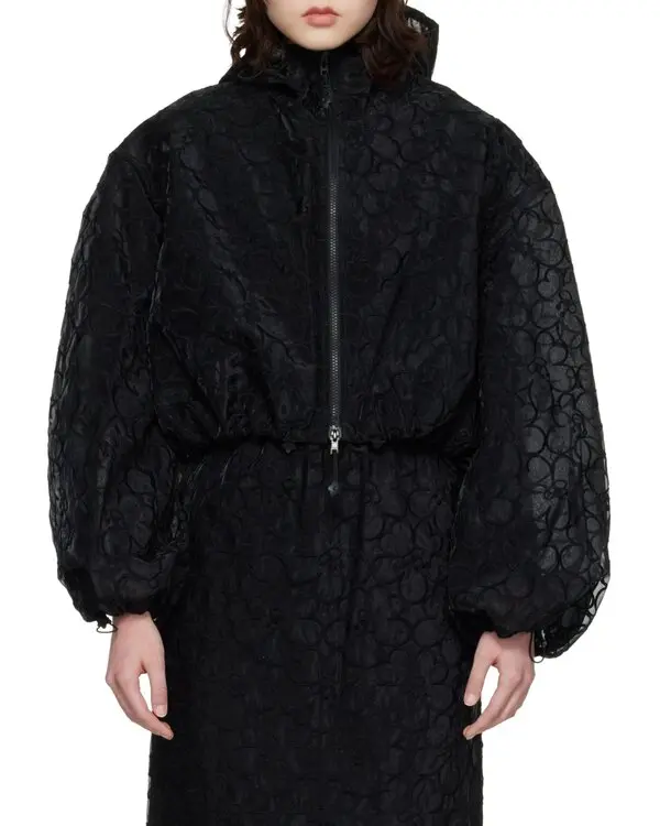 Cecilie Bahnsen Felicia Floral Cropped Coat