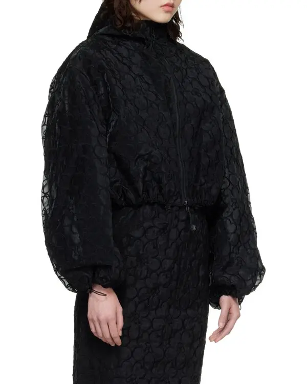 Cecilie Bahnsen Felicia Floral Cropped Coat