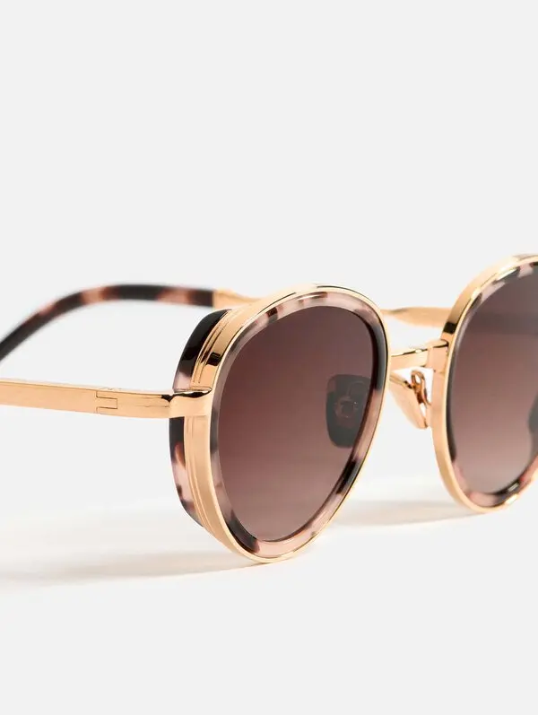 JOHN DALIA Full Frame Sunglasses - Red