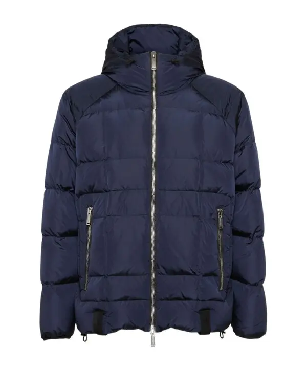 Dsquared2 Hooded Puffer Jacket - Black