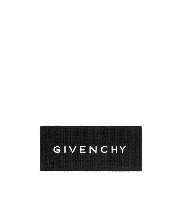 Givenchy Embroidered Logo Headband - Black