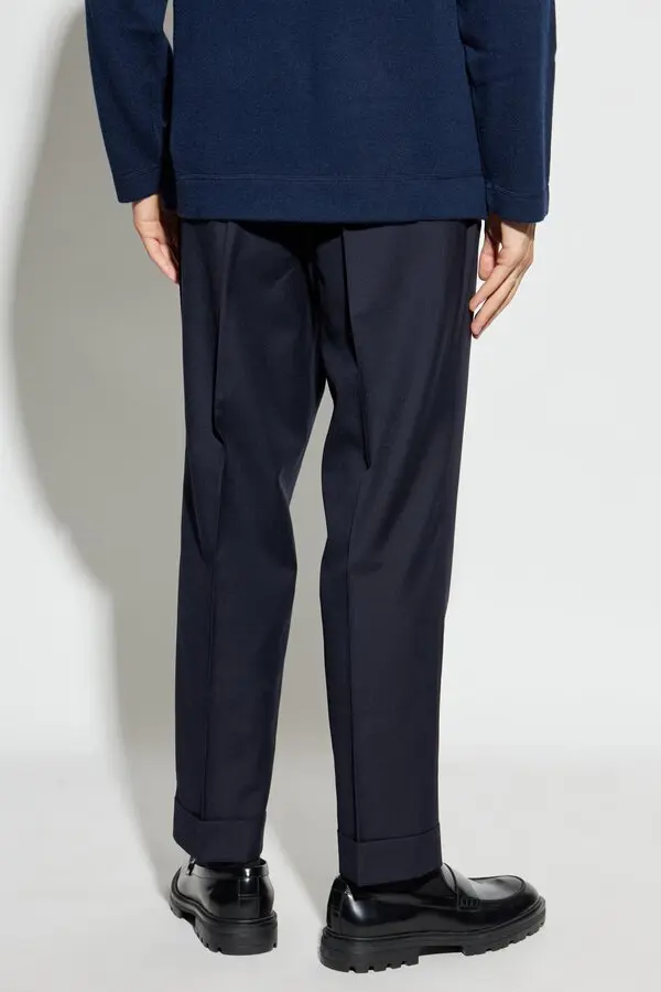 Officine Générale Pleated Tailored Trousers