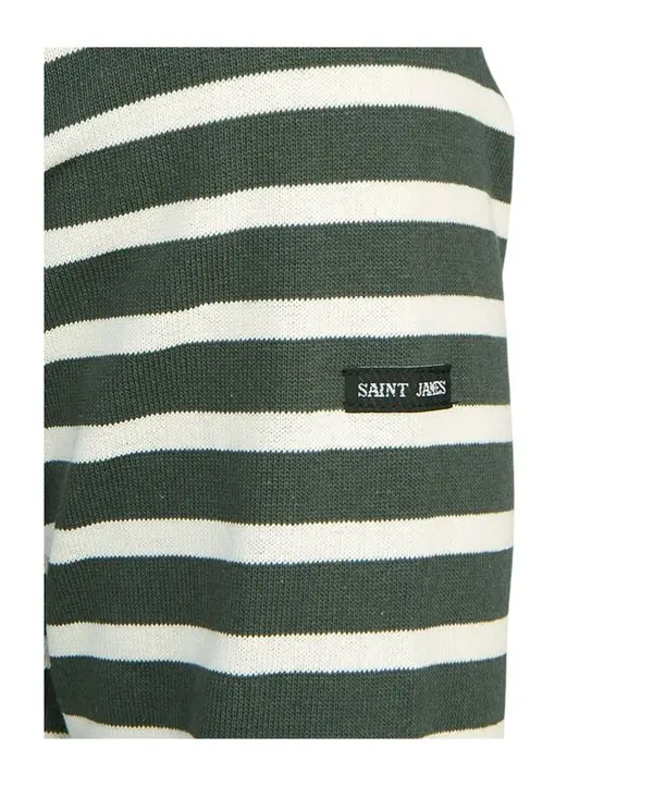 Saint James Striped Graphic T-shirt