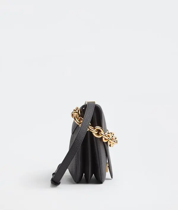 Bottega Veneta Mount Small Envelope Shoulder Bag - Black