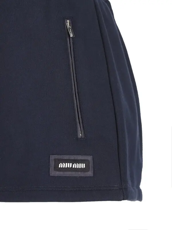 Miu Miu Drawstring Mini Skirt