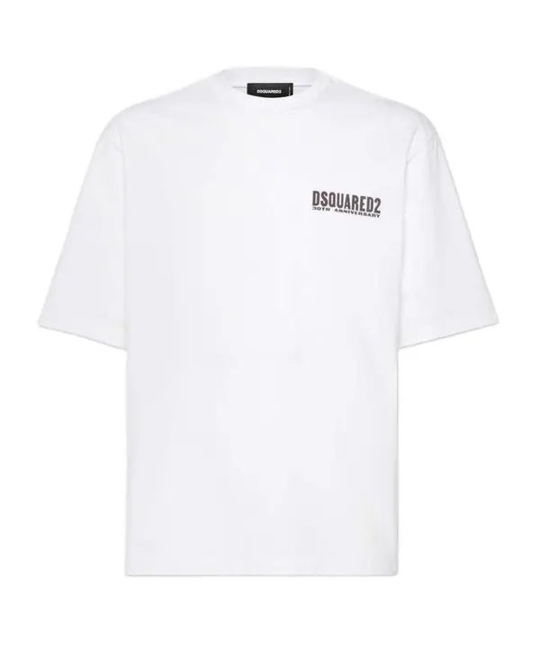 Dsquared2 Graphic Printed Crewneck T-shirt