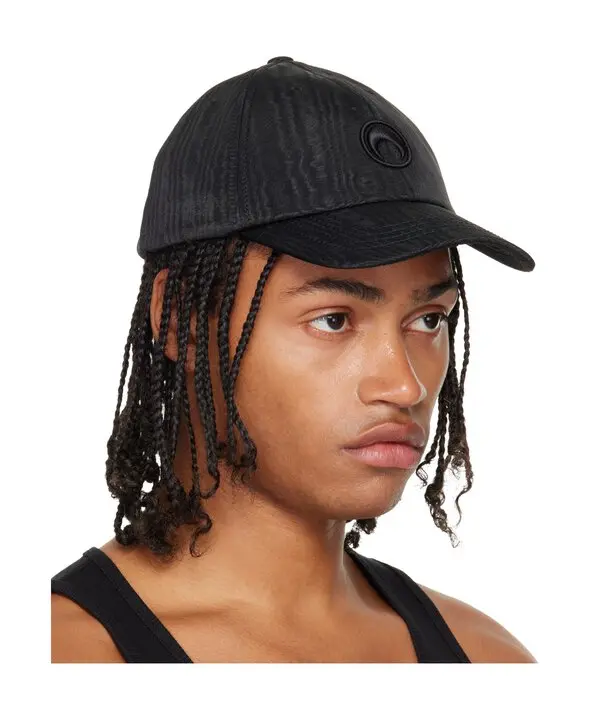 MARINE SERRE Embroidered Moon Baseball Cap
