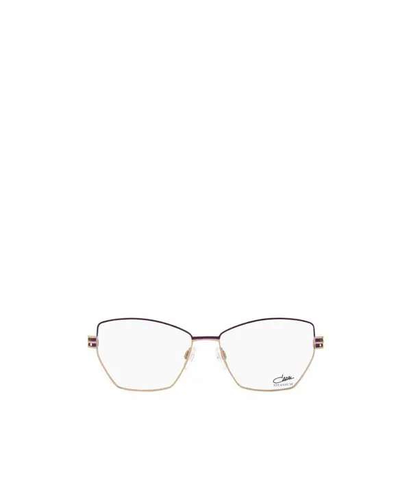 Cazal Geometric Titanium Eyeglasses - White