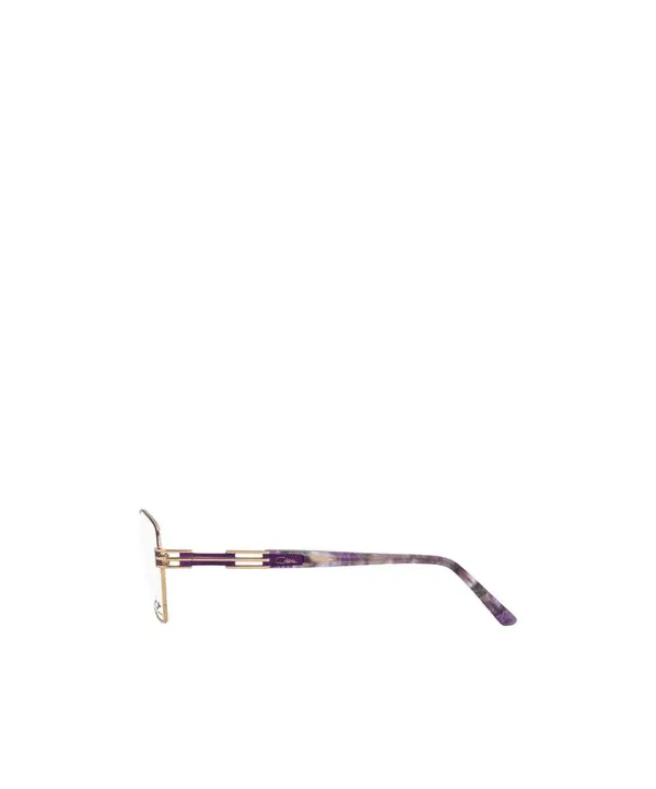 Cazal Geometric Titanium Eyeglasses