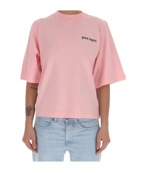 Palm Angels Logo Print T-shirt