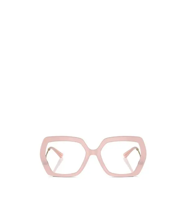 Dolce & Gabbana Irregular Frame Eyeglasses - Pink