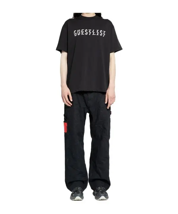 44 LABEL GROUP Guestlist Logo T-shirt - Black