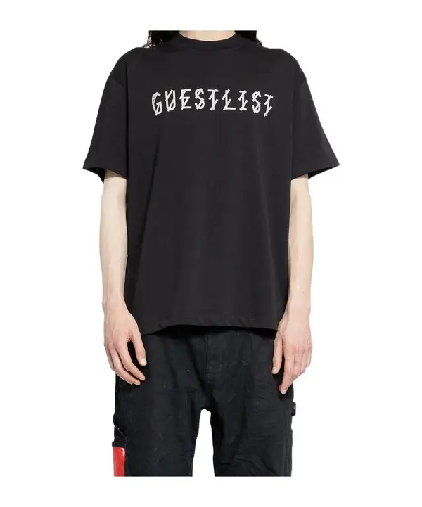 44 LABEL GROUP Guestlist Logo T-shirt - Black