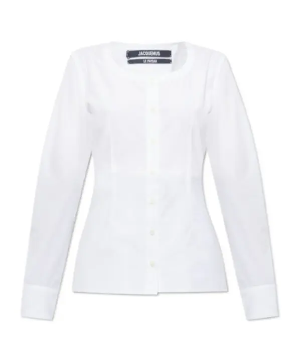 Jacquemus Button-front Long-sleeve Blouse