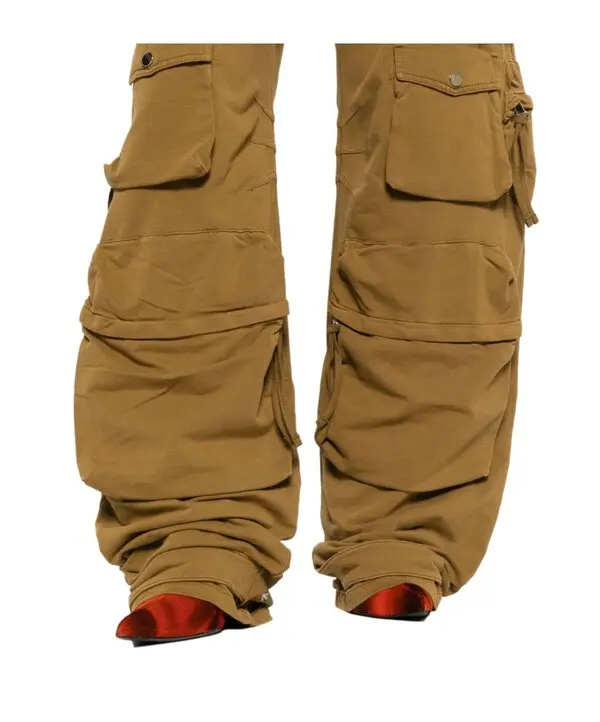 Attico Cargo Drawstring Trousers