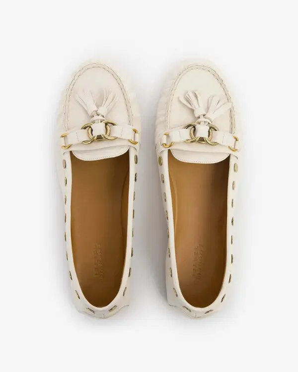 Isabel Marant Étoile Faxel Loafers - Chalk