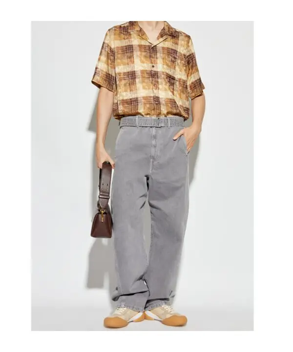 Dries Van Noten Short Sleeve Shirt - Beige