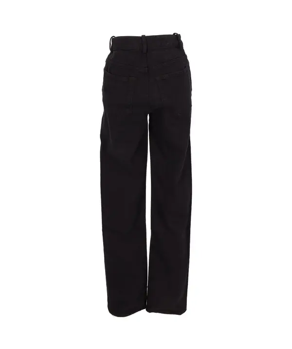 ANN DEMEULEMEESTER Herme 5 Pockets Slim Fit Cropped Jeans