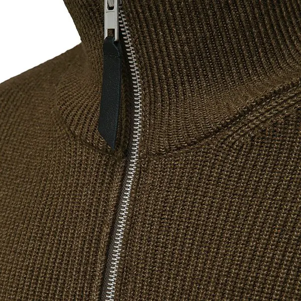 MAISON MARGIELA Long-sleeved Zip-up Cardigan