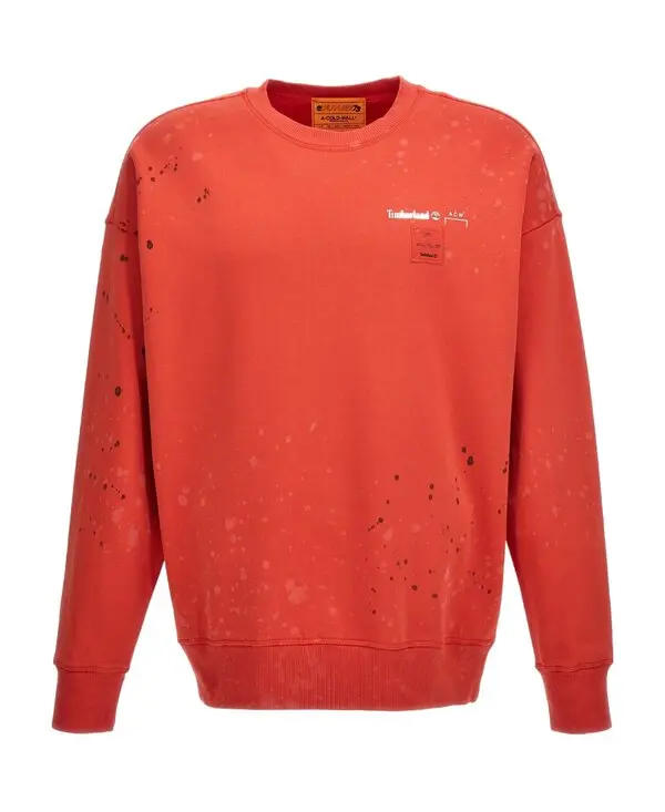 A-COLD-WALL* Crewneck Sweatshirt With Logo Patch - Red