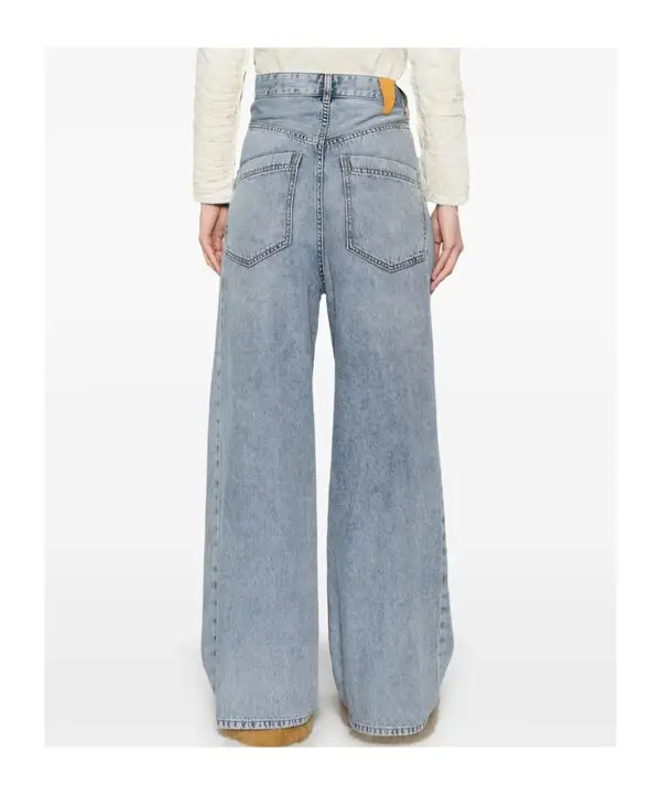 DARKPARK Ines Fold Over Denim Jeans