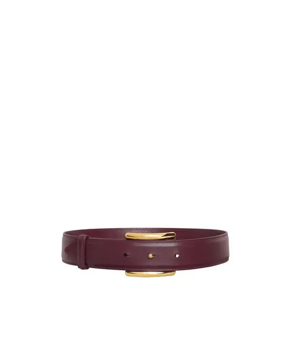 Alaïa Thin Belt - Red