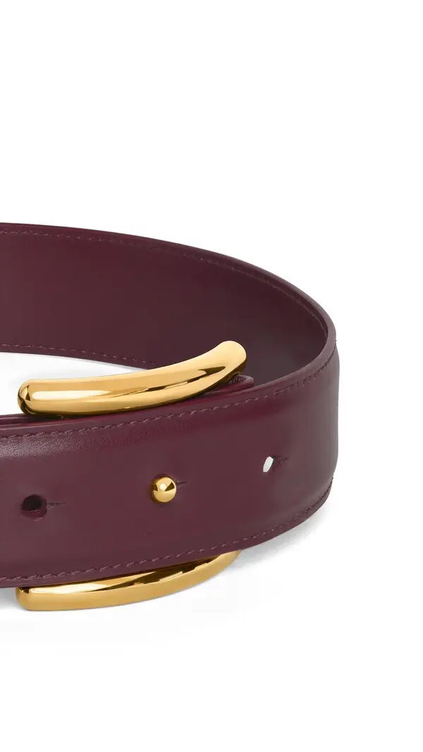 Alaïa Thin Belt - Red
