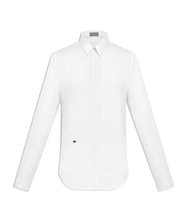 Dior Bee Embroidered Long-sleeved Shirt