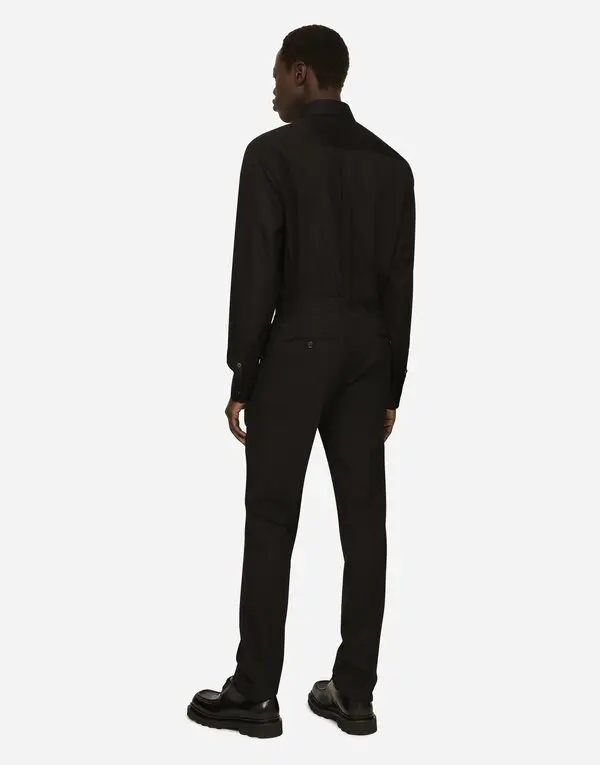 Dolce & Gabbana Dolce Gabbana Embroidered Martini-fit Shirt