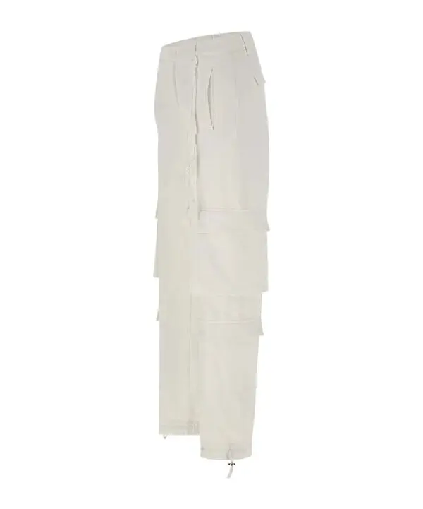 DONDUP Amber Cargo Pants - White