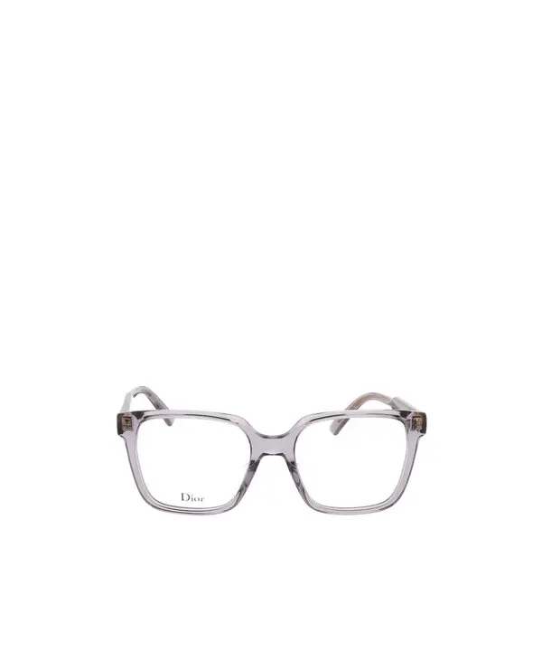 Dior Prismeo Square Frame Glasses - White