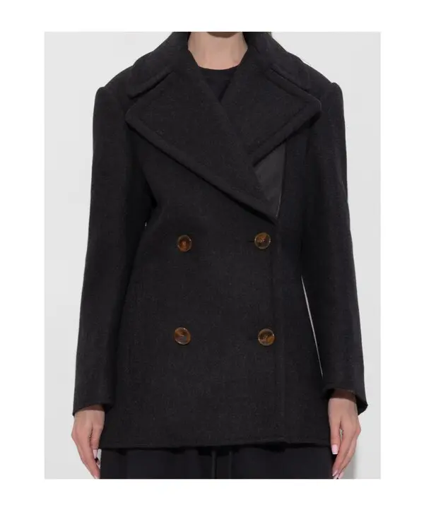 LANVIN Double-breasted Tailored Coat
